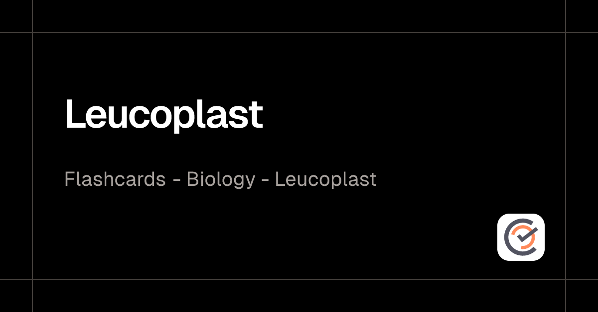Leucoplast
