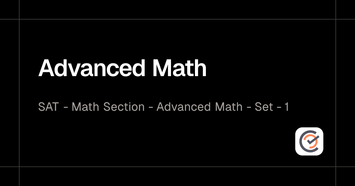 Advanced Math