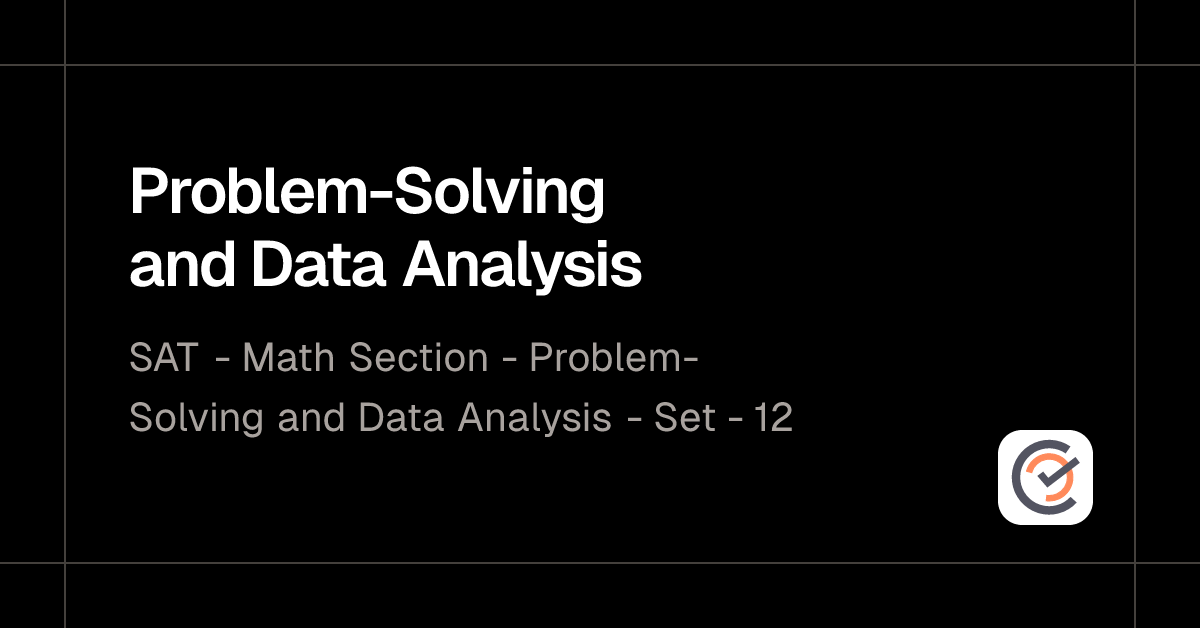Problem-Solving and Data Analysis